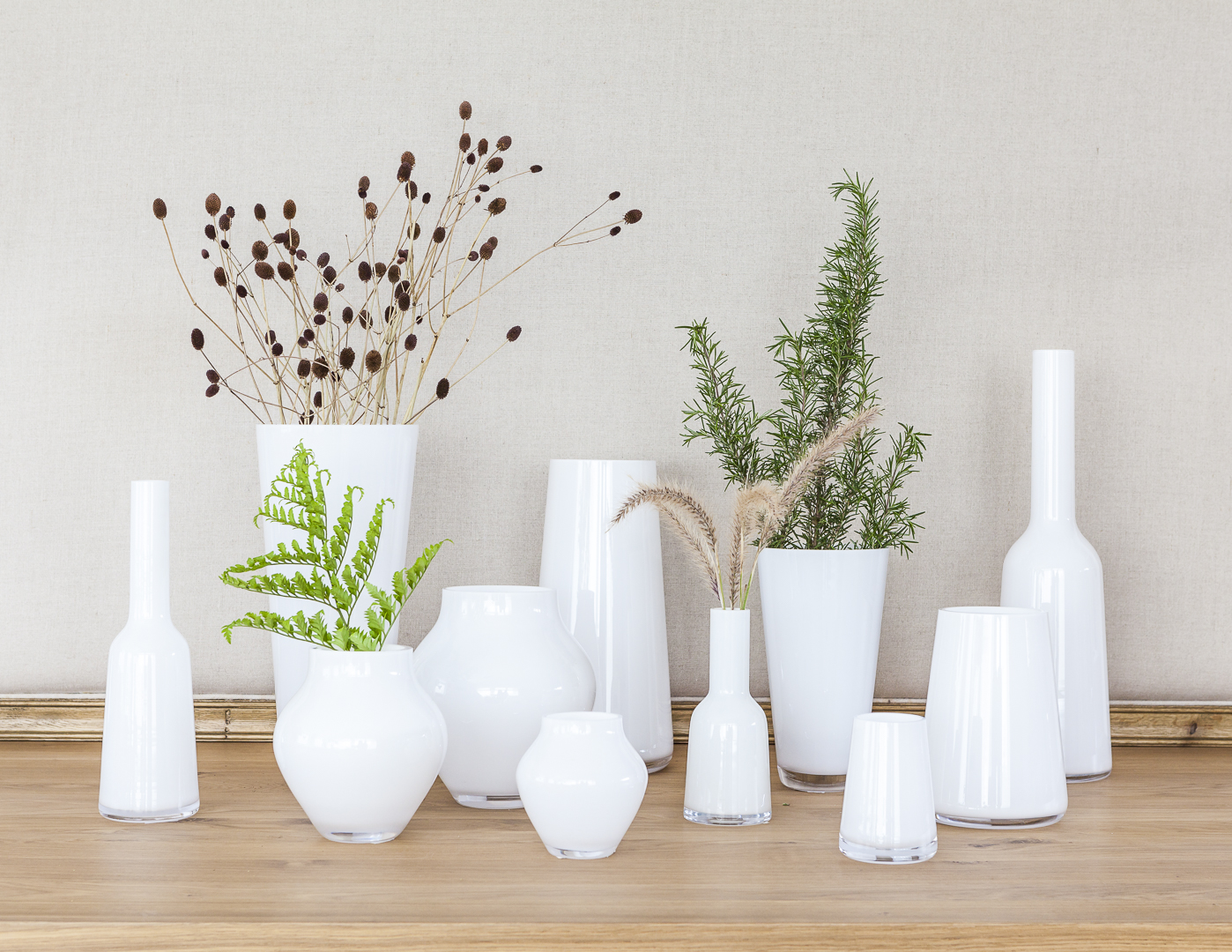 Villeroy&Boch, Florero Oronda mediano blanco - Marabierto