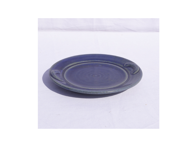 Plato postre Maria Sinta azul - Marabierto